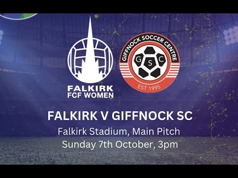 Falkirk WFC v Giffnock SC WFC - YouTube