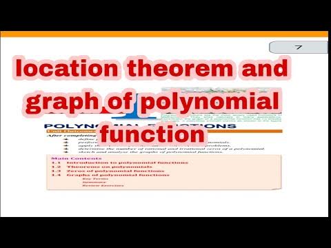 mathematics for remedial : location theorem and graph of a polynomial ...