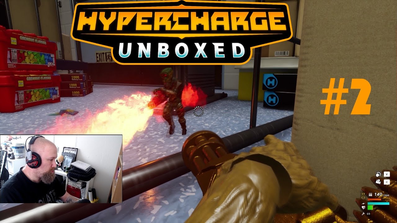 Hypercharge Unboxed #2:: Nye Weapon Skins + Comeback Win :: - YouTube