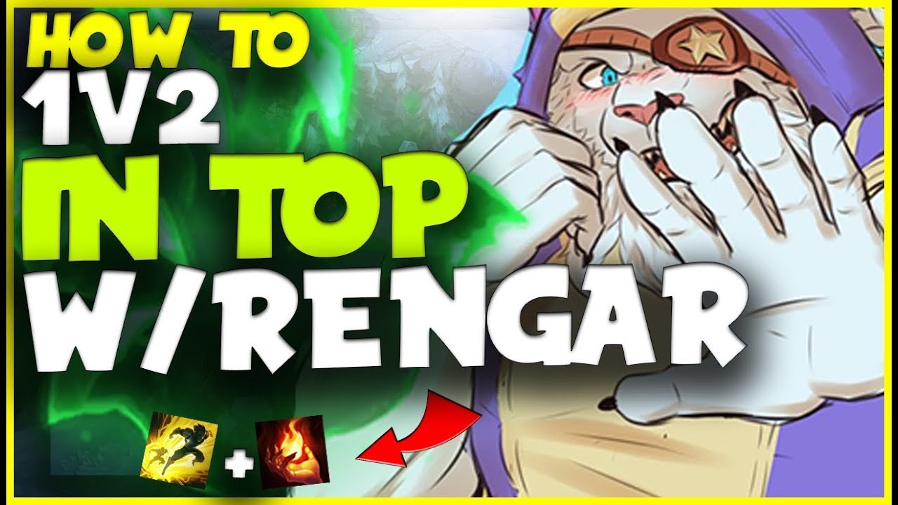 DEKAR | HOW TO 1V2 TOP WITH RENGAR!? - YouTube