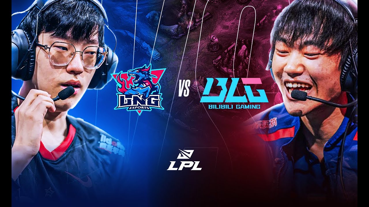 LNG vs BLG - POJEDYNEK DWÓCH CHIŃSKICH MOCARSTW - YouTube