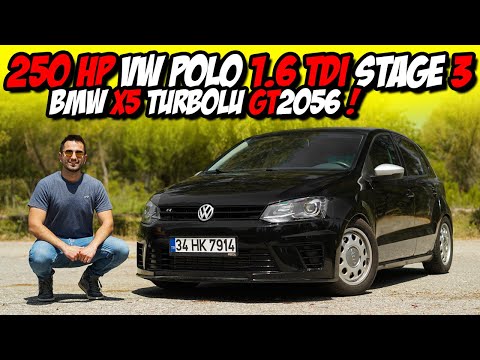 250 HP VW Polo 1.6 TDi Stage 3 / BMW X5 GT2056 Turbo Diesel Project / GTI Infrastructure / Carbur...