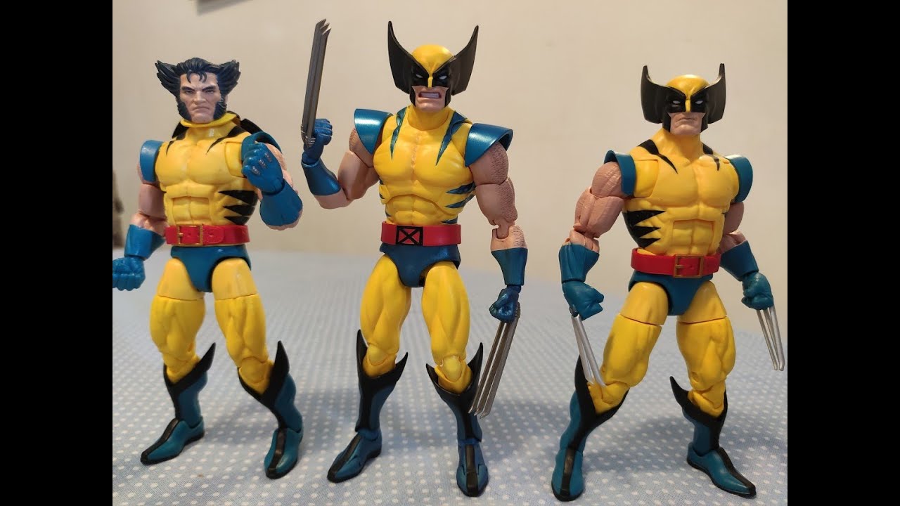 Como colocar a head do Wolverine Mafex no Marvel Legends - YouTube