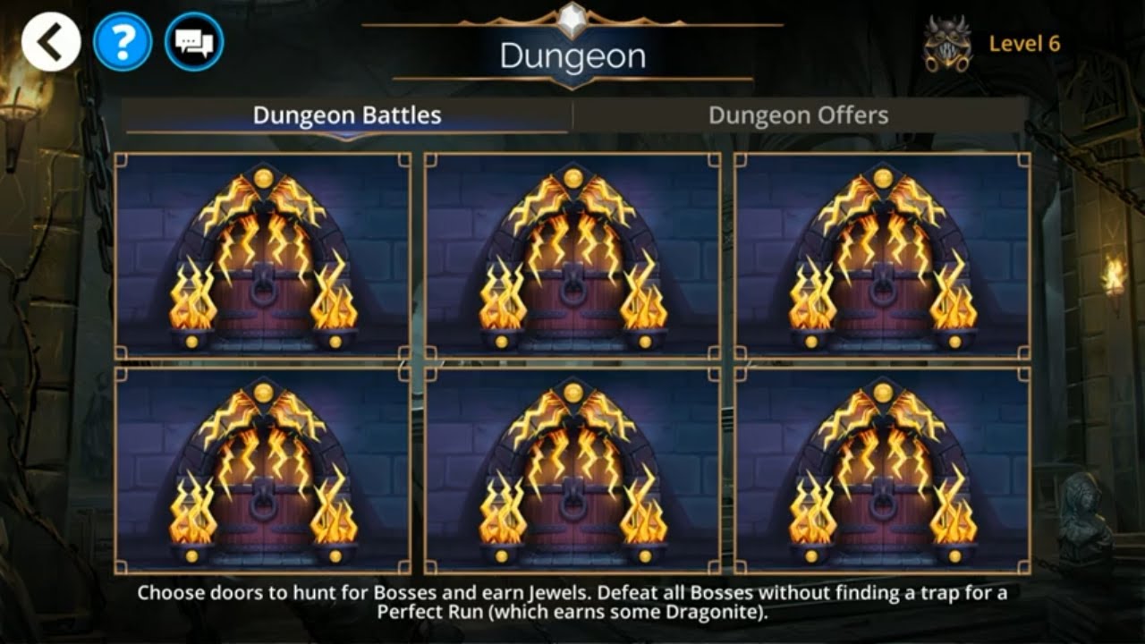 Gems of War : Dungeon 2.0 xD - YouTube