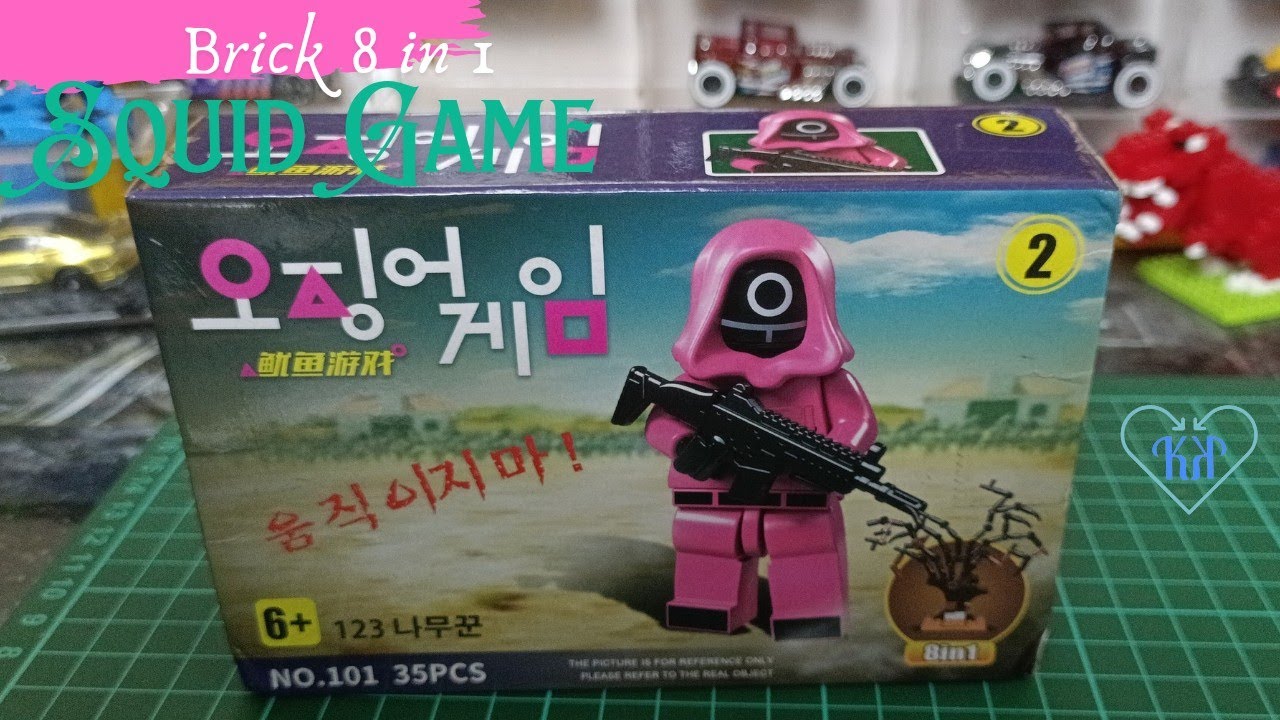 Bukber Mainan | day #2 | Rakit dan unboxing Brick SQUID GAME no 2 ...