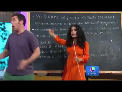 Learning Spanish with Salma Hayek - YouTube