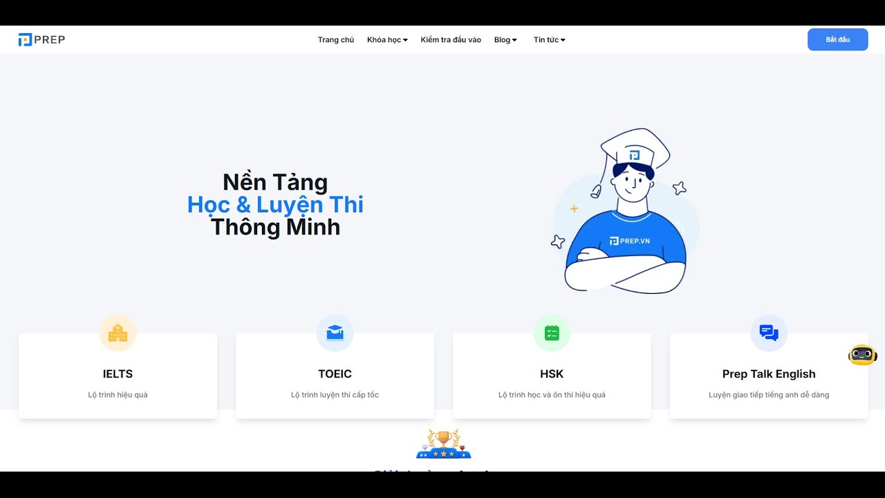 Demo E-Learning Prep Clone Project - YouTube