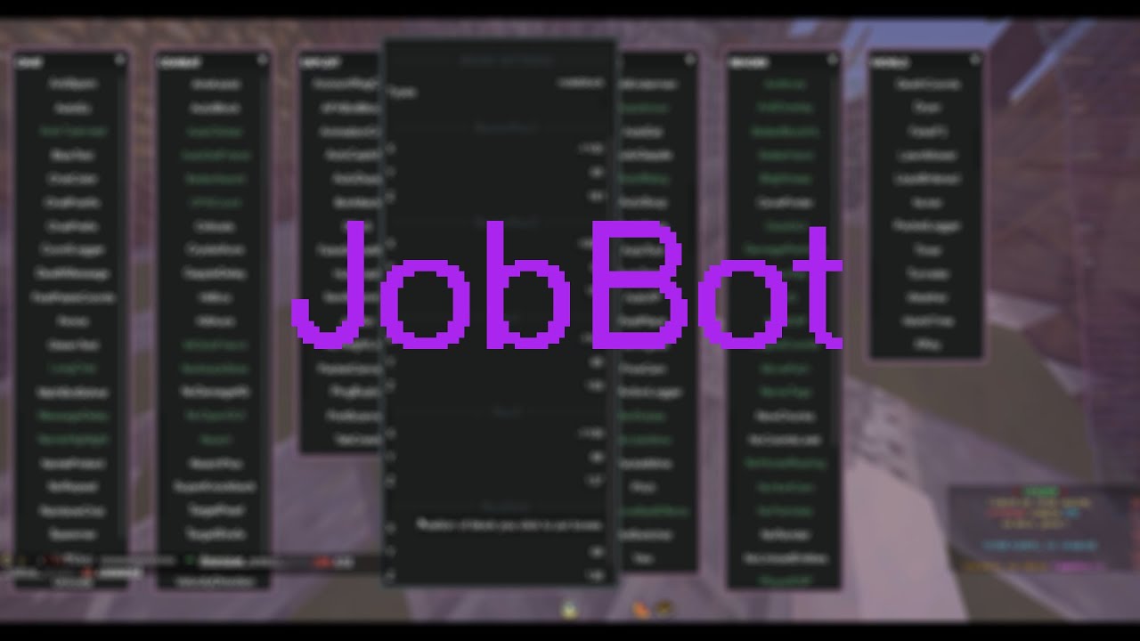 JobBot - Auto job | N-Client | Minecraft - YouTube