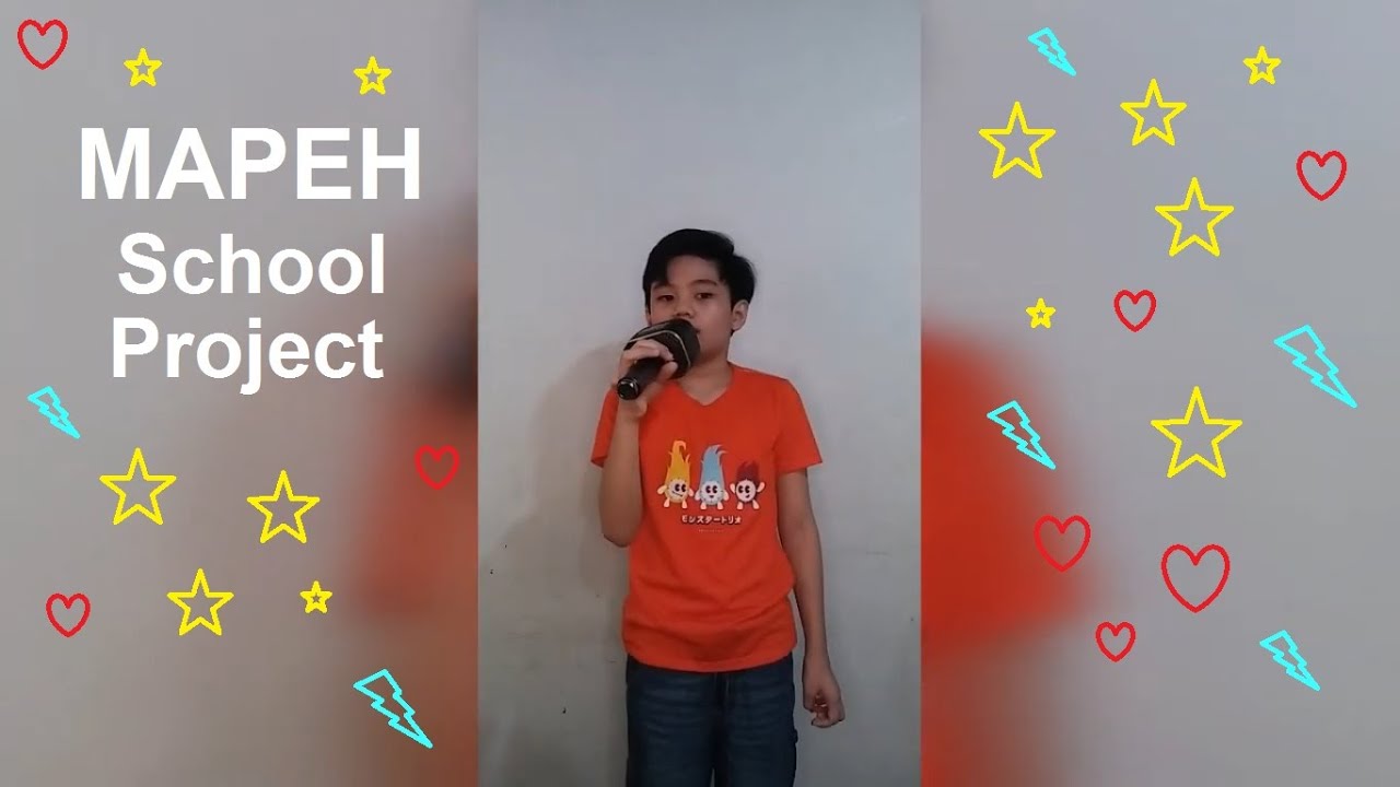 MAPEH School Project (singing) - YouTube