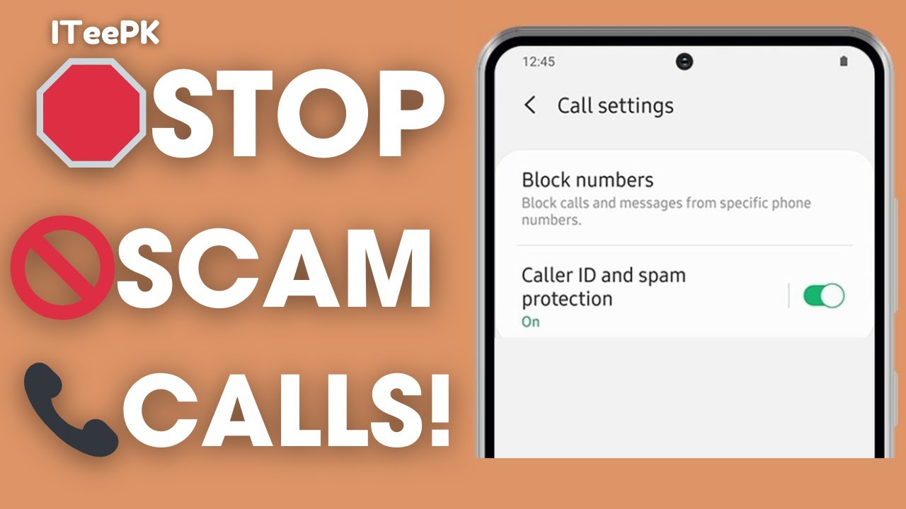 How to Stop Scammer Calls & Telemarketing on Android | Block Spam ...