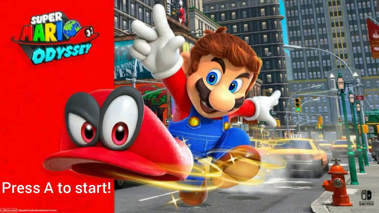 Super Mario Odyssey Title Screen (Fan Made) - YouTube