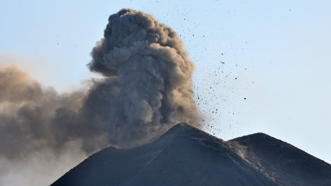 The Active Volcano in Alaska; Veniaminof - YouTube