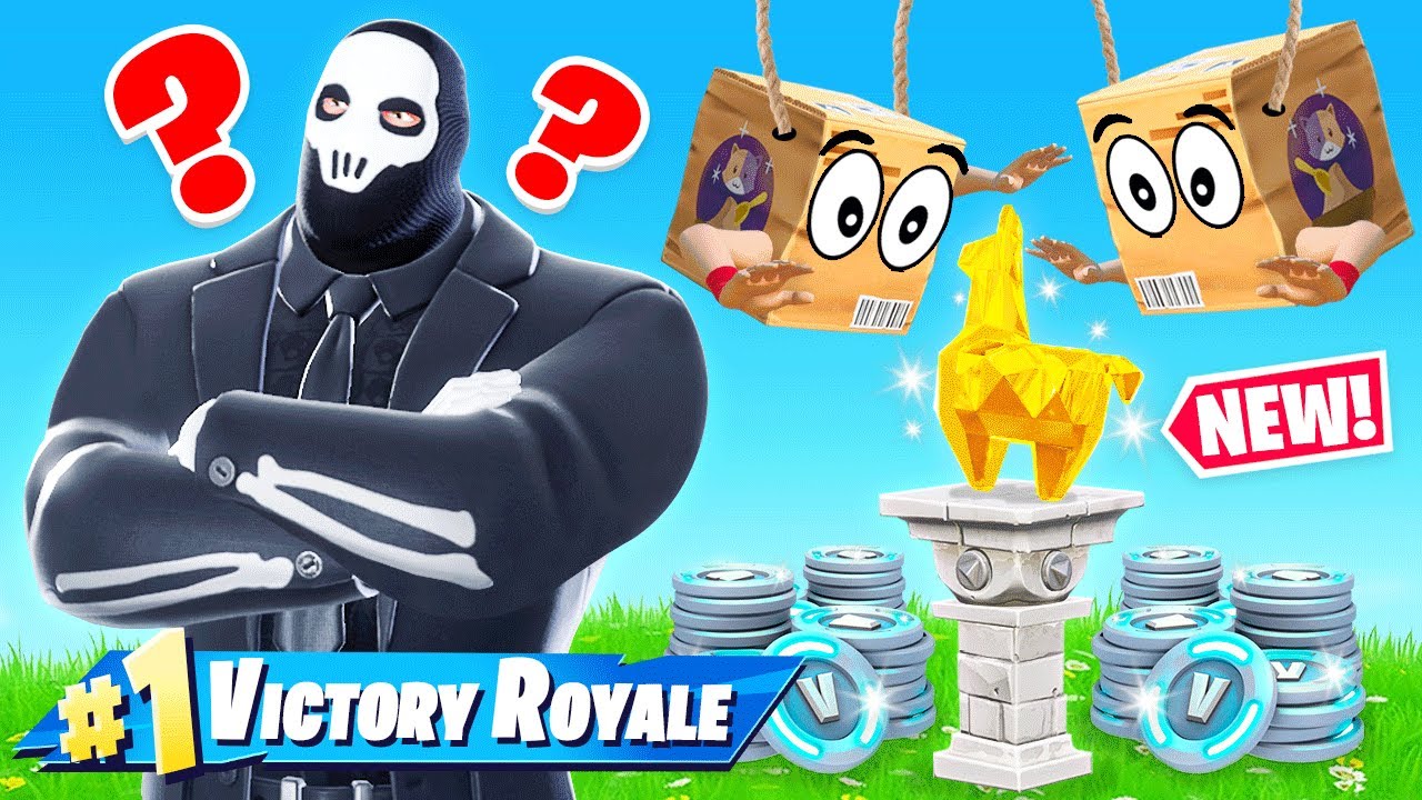 *NEW* CARDBOARD BOX Museum HEIST in Fortnite - YouTube