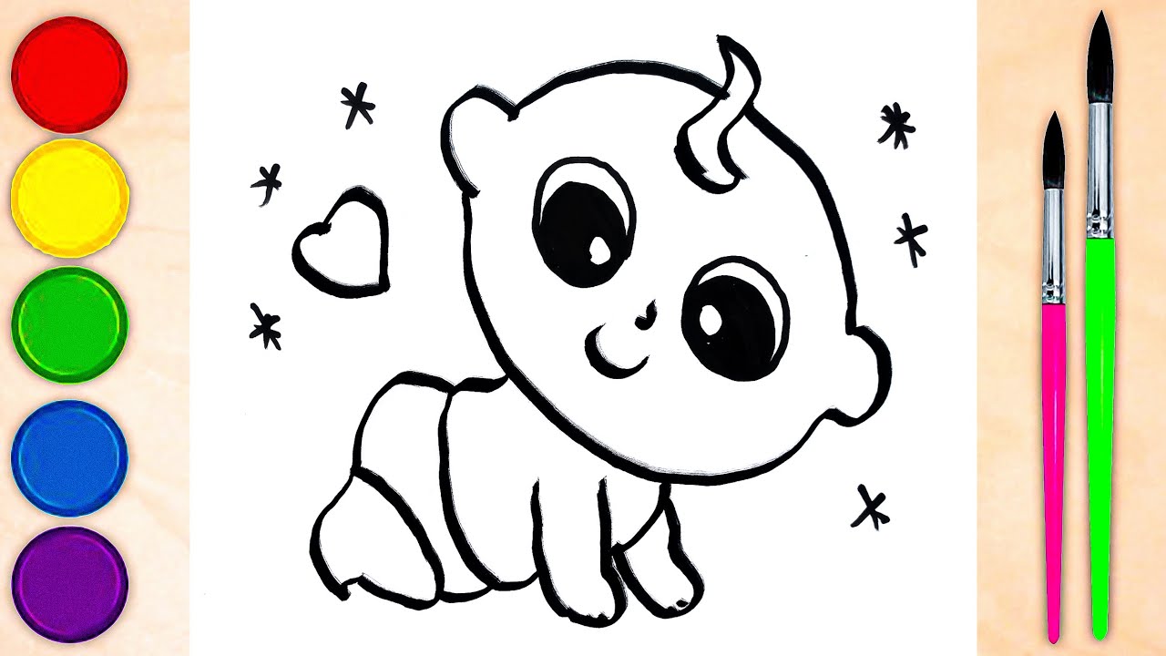 How to draw a Baby | Baby Easy Draw Tutorial - YouTube