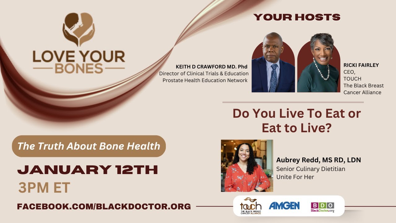 Love Your Bones: Do You Live To Eat Or Eat To Live? - YouTube