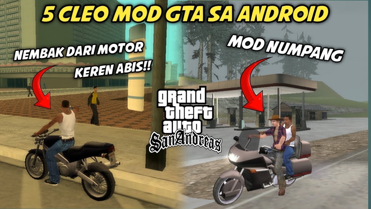 5 Cleo mod terbaik!! di GTA SA Android - YouTube