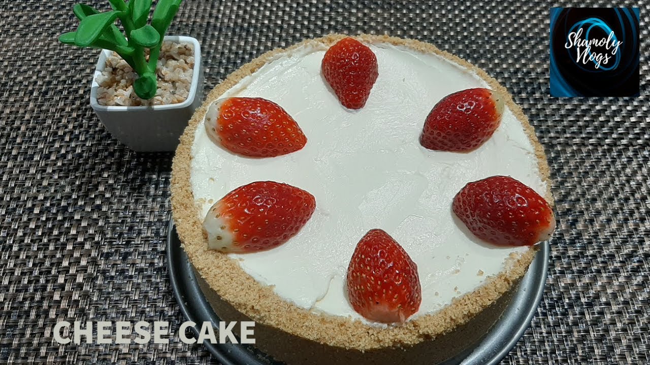 HOW TO MAKE CHEESE CAKE || SHAMOLY VLOGS - YouTube
