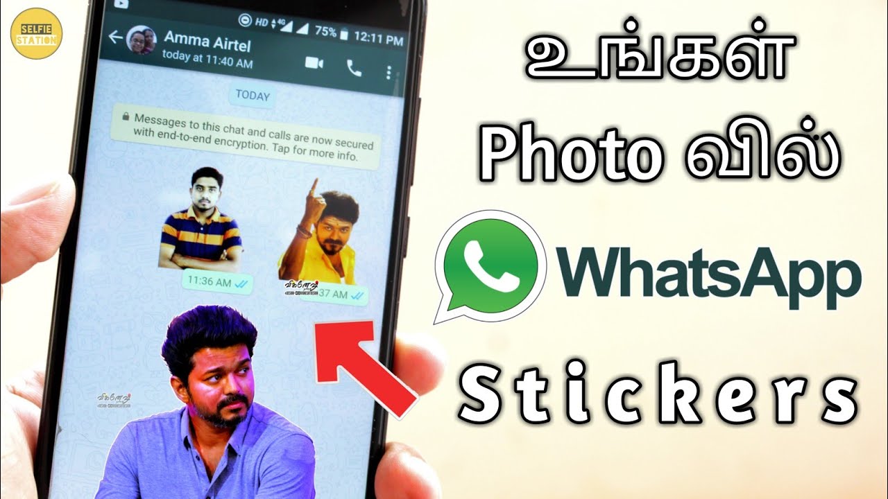 Create Own Whatsapp Stickers For Free - YouTube