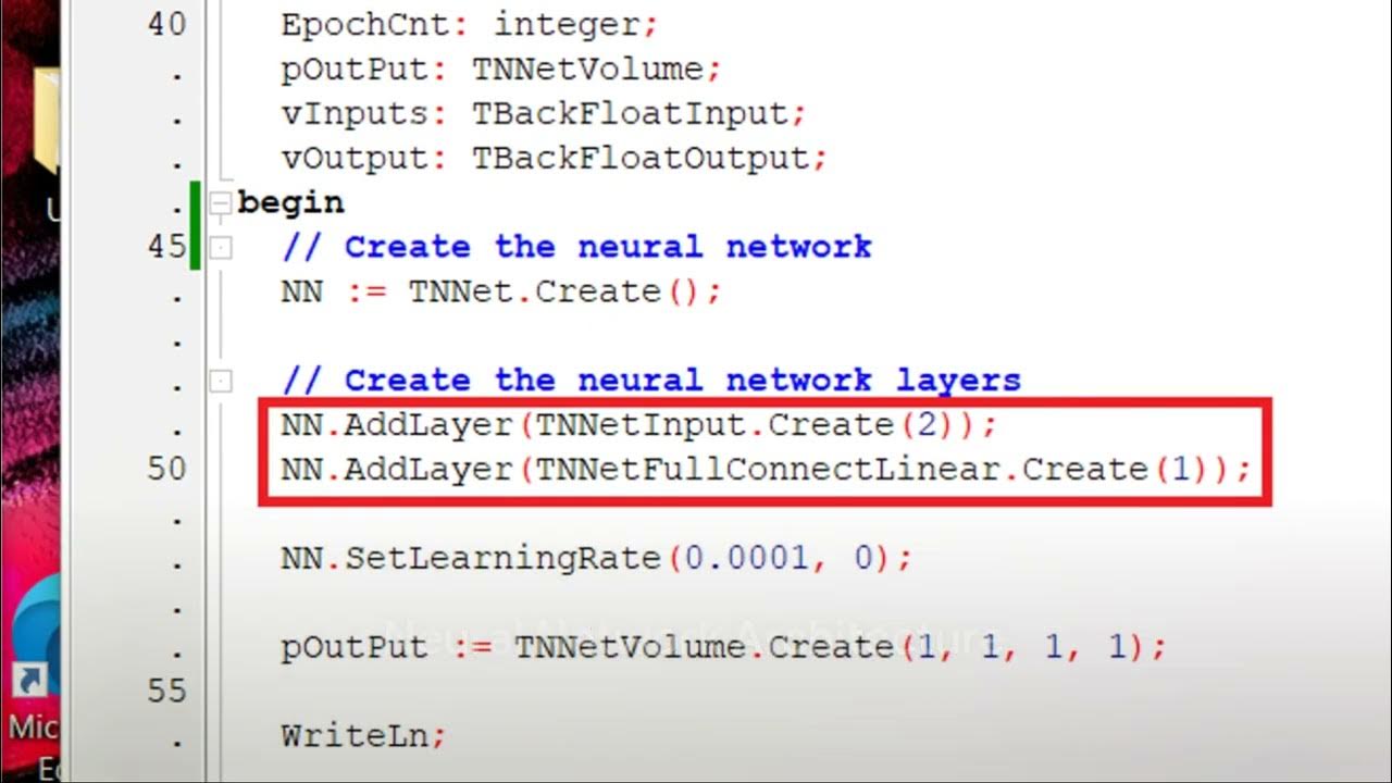 How to code Neural Networks - Learning a Simple Function. - YouTube