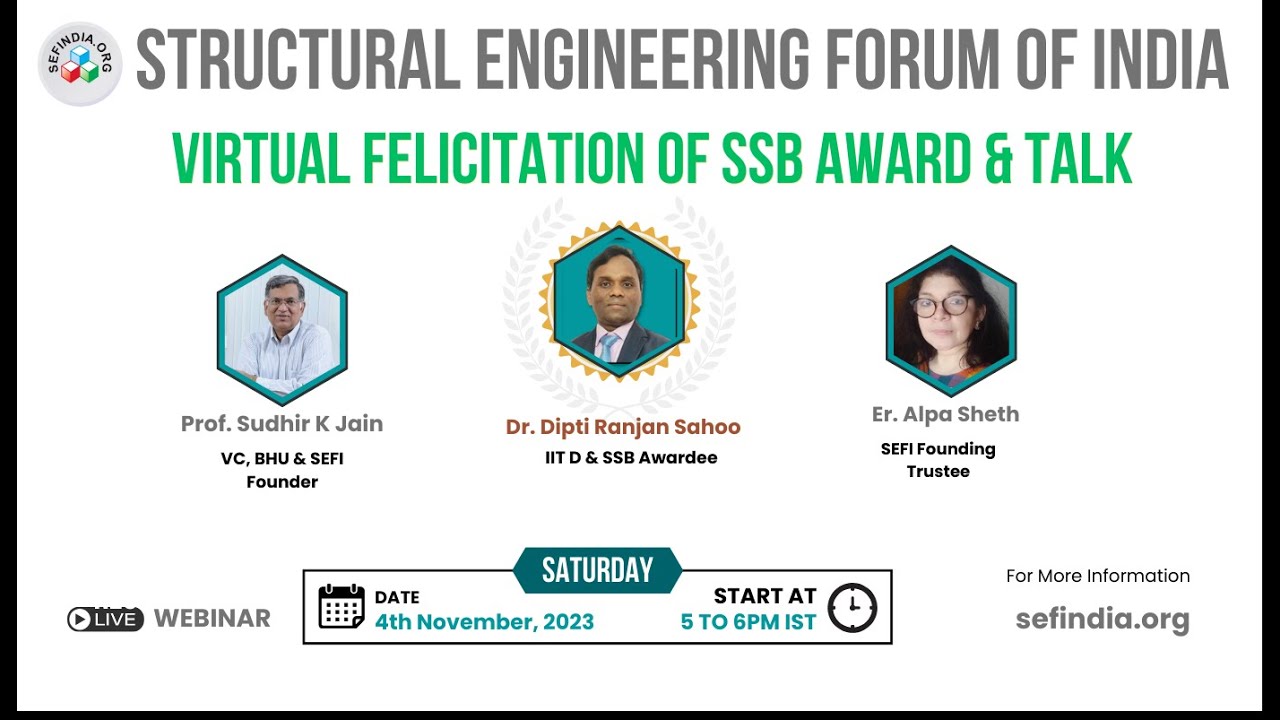 Felicitation of Shanti Swarup Bhatnagar (SSB) prize of Dr. Dipti Ranjan Sahoo,Talk by Prof S K ...