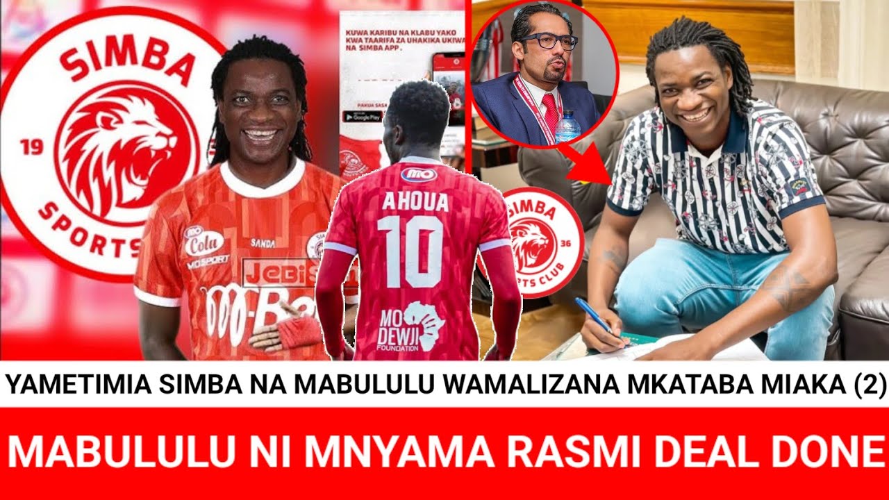 JIONI HII KUTOKA ANGOLA MABULULU RASMI AJIUNGA NA SIMBA TRY AGAIN ...