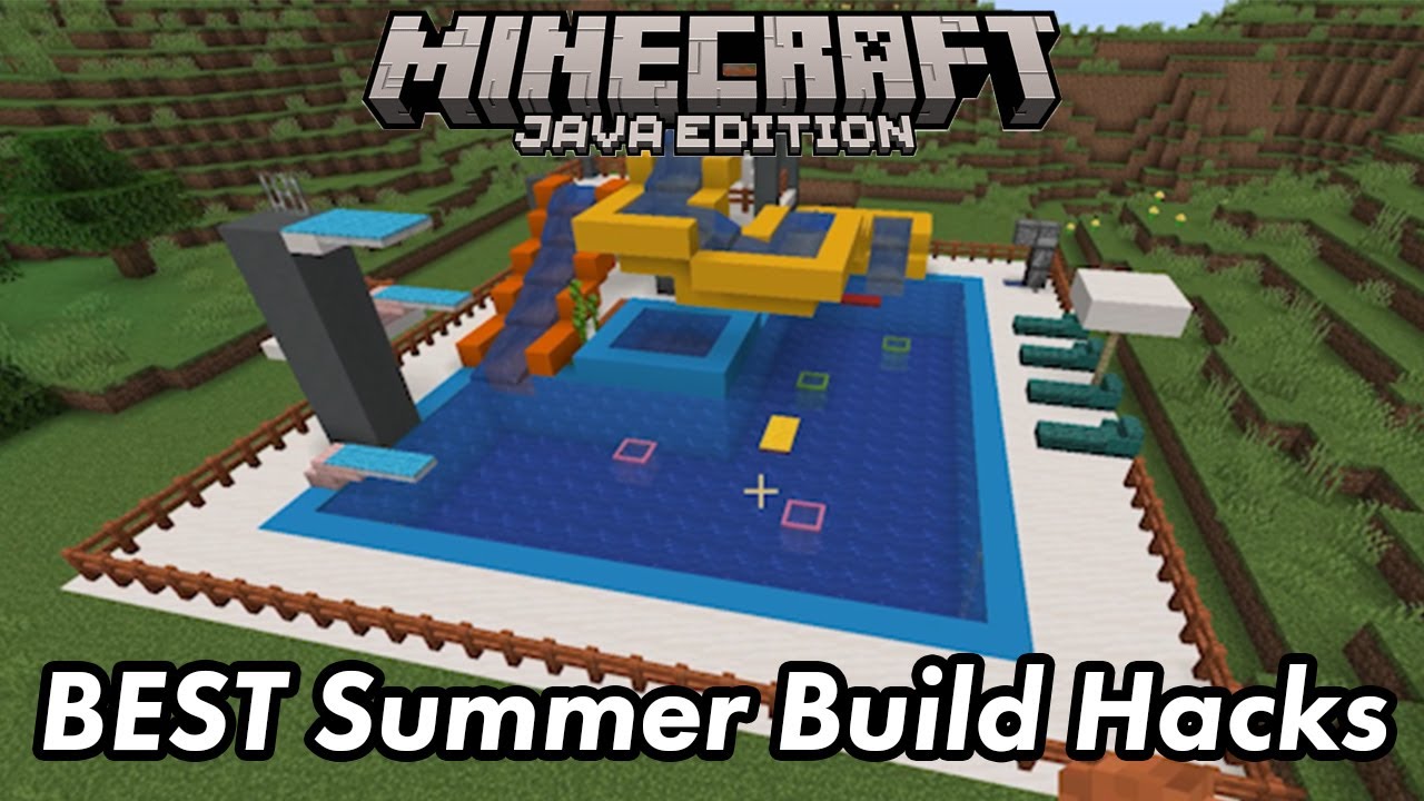 NEW BEST Summer Build In Minecraft 1.20 - Summer Build Hacks and Ideas ...
