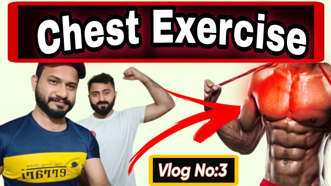 Vlog No : 3 || Chest Exercise at gym || Monster Workout - YouTube