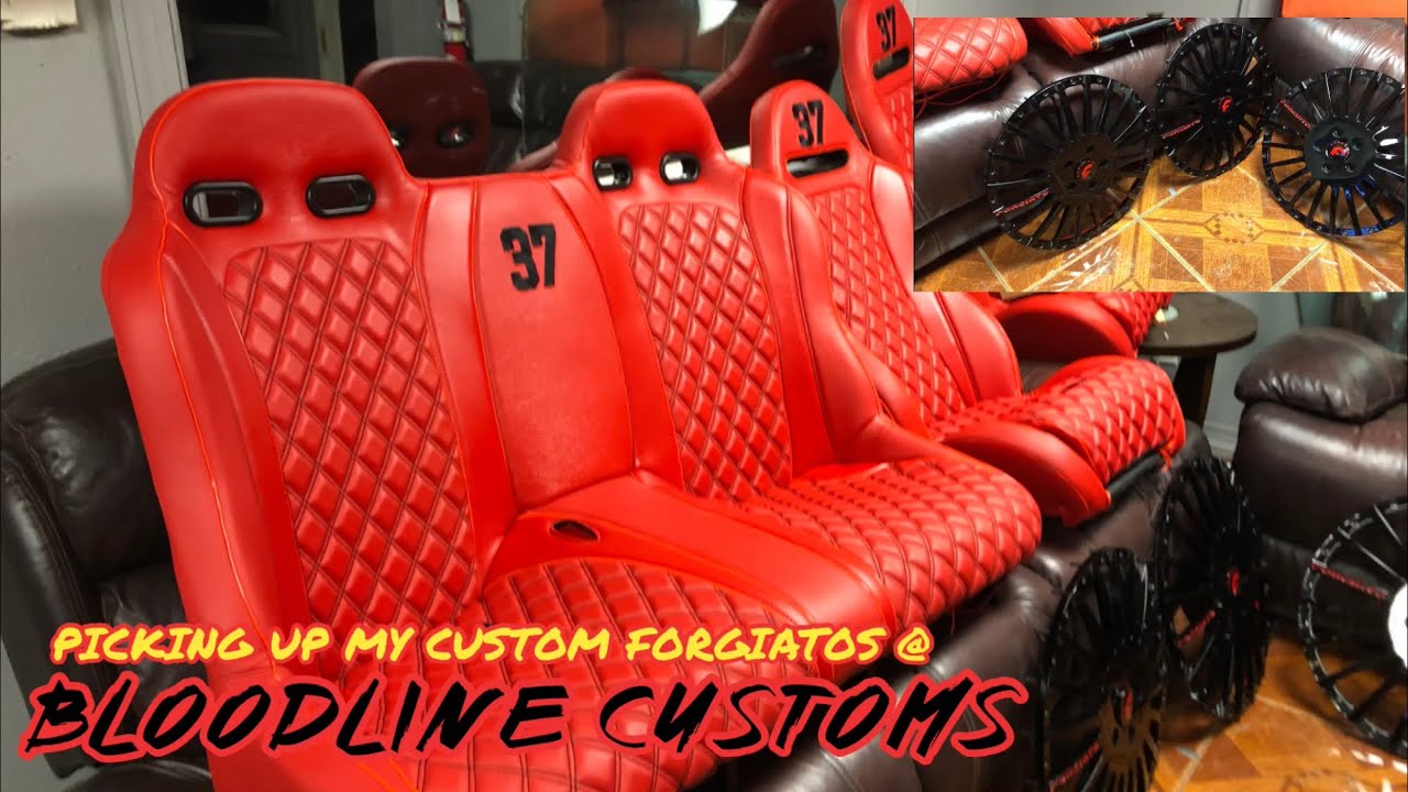 BLOODLINE CUSTOMS! AFTER HOURS SHOP VISIT WITH PJ TO PICK UP MY CUSTOM ...