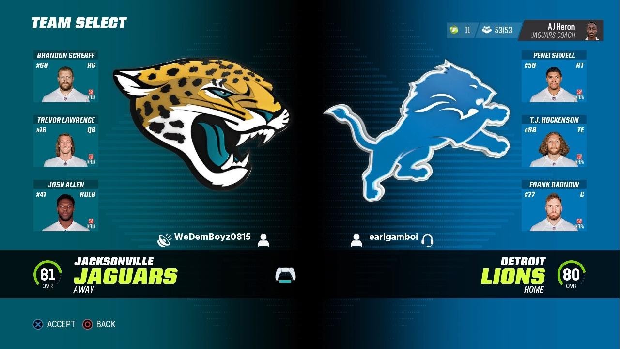 Jags vs. Lions - GFL23 Season Two - Week 13 - YouTube