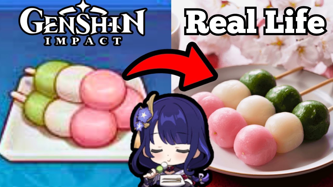 Cooking Genshin Impact Food in REAL LIFE - YouTube