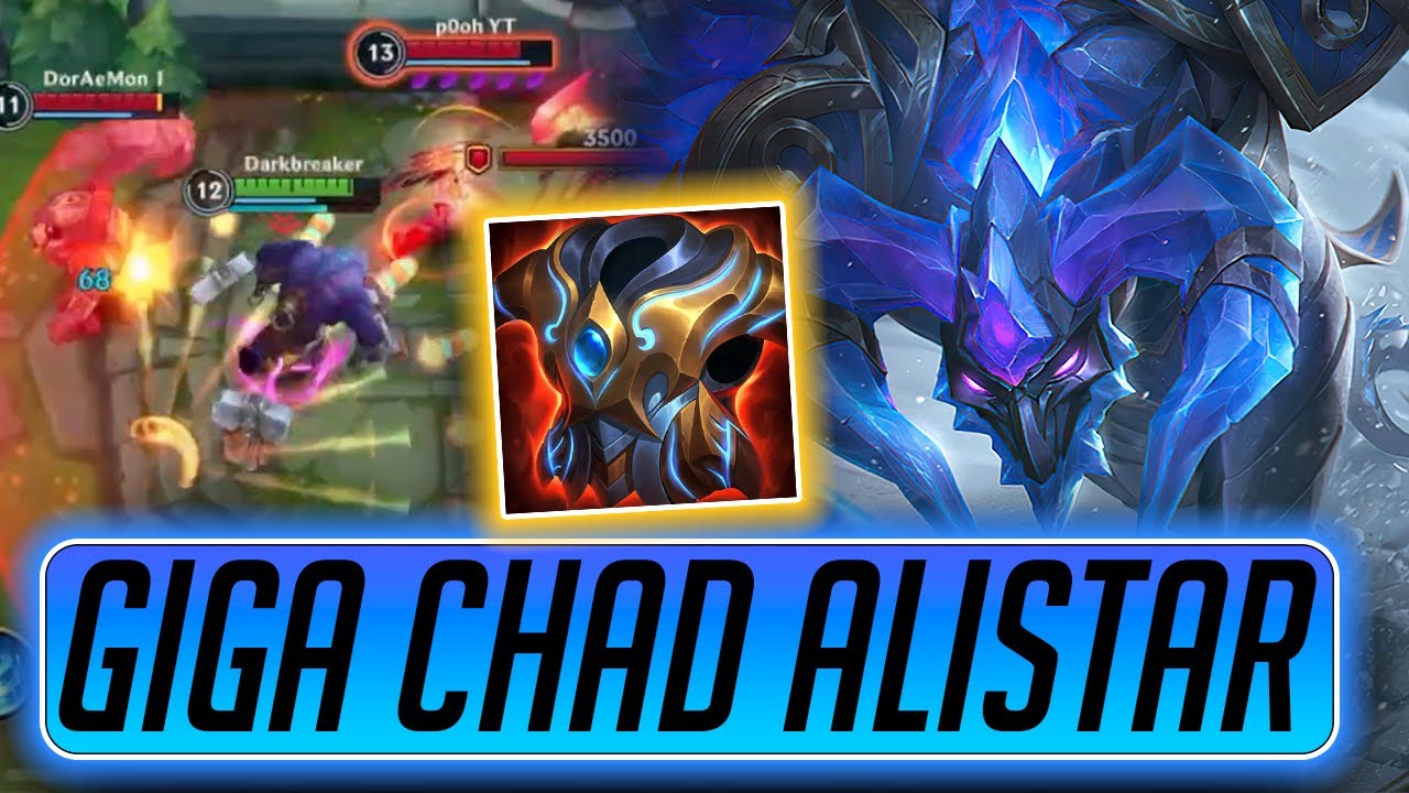 WILD RIFT ALISTAR SUPPORT ROAMING GIGA CHAD (NEW BUILD) - YouTube