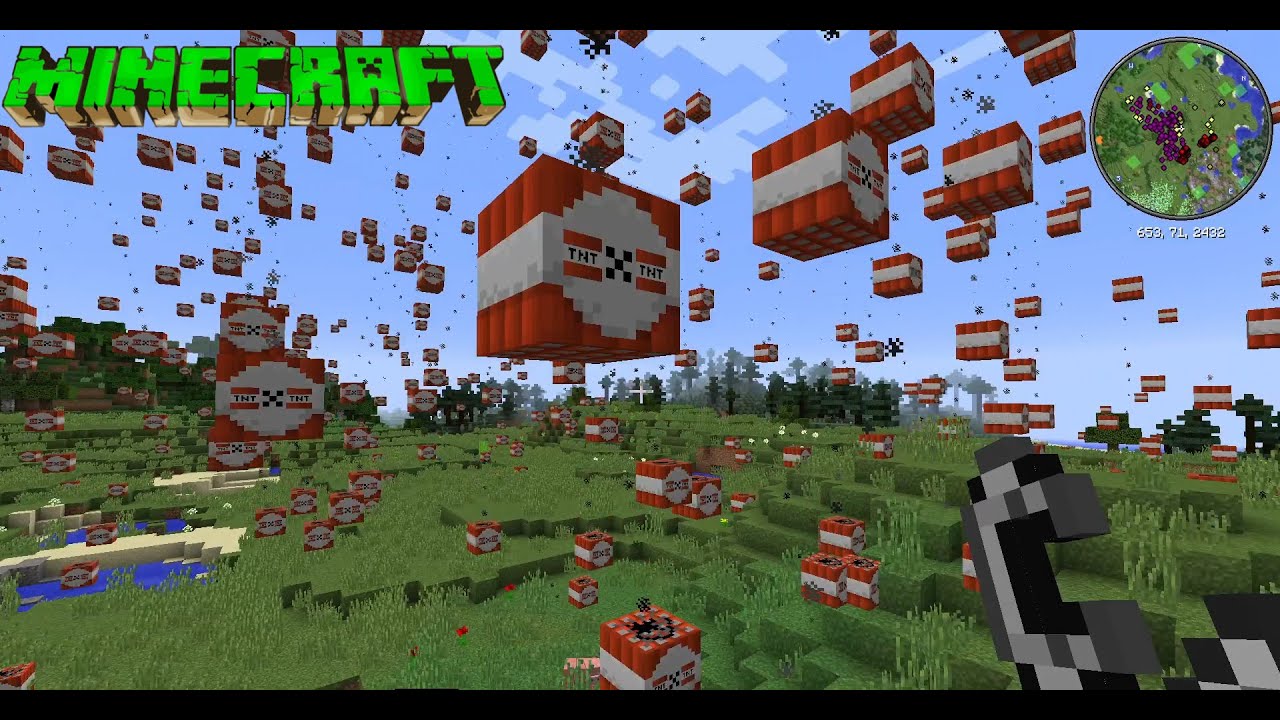 Minecraft 36 Farklı TNT Modu (Ghosts Explosives Mod) 1.12.2 - YouTube