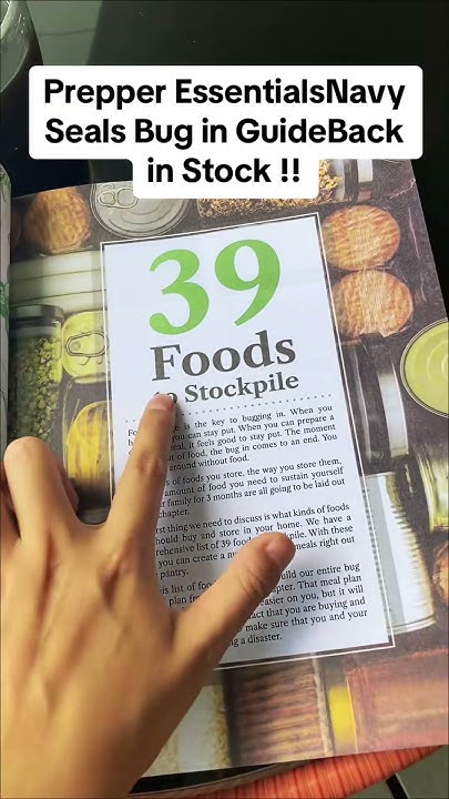 Navy Seals Bug In Guide: Everything You Need to Survive Any Crisis ...