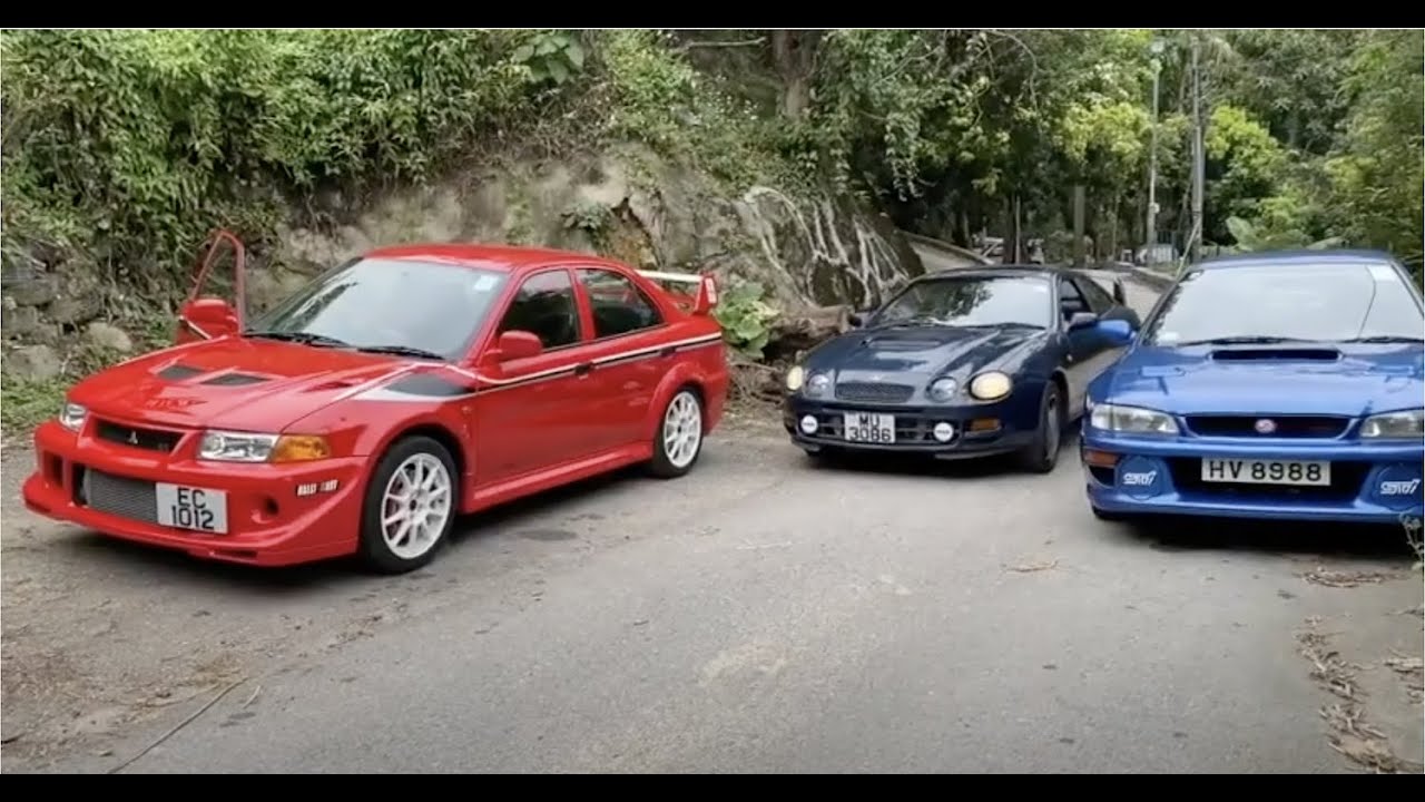 1999 Evo Makinen vs 1994 Celica GT4 vs 1998 Impreza 22B - YouTube