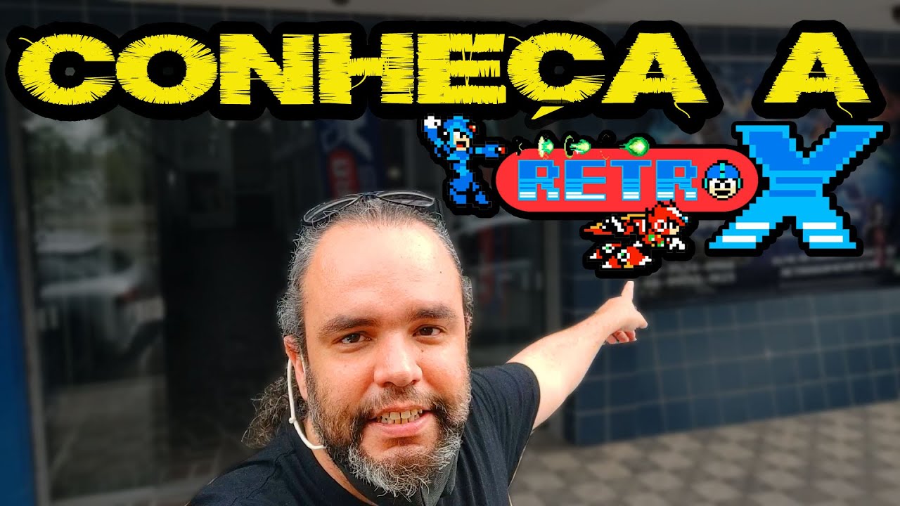 CONHEÇA A RETRO X - Visitei a loja física da RETRO X - Loja de consoles ...