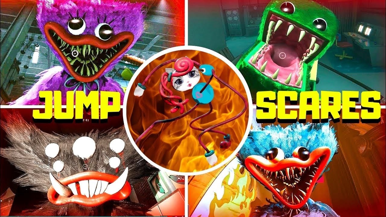 TODOS LOS JUMPSCARES DE PROJECT PLAYTIME!!! 😱 | SI GRITAS PIERDES ...