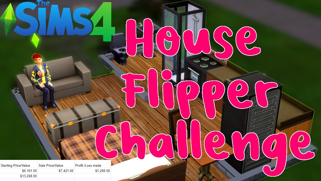 House Flipper Challenge 006 !hf Sims 4 PS5 Playstation - YouTube