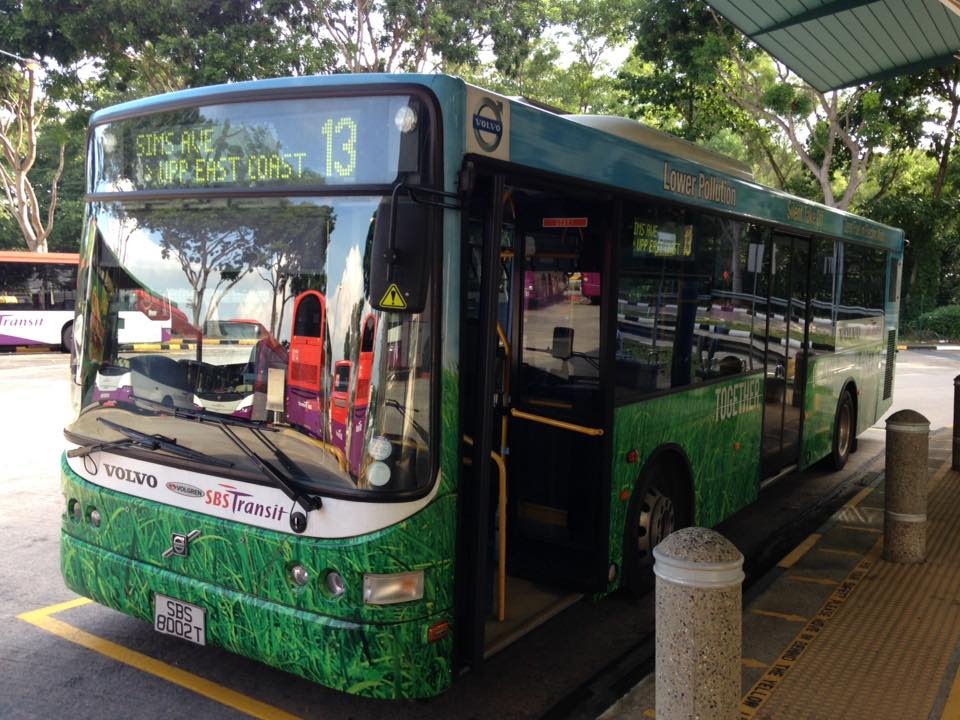 SBS8002T Volvo B5RH Volgren (SBS Transit) (Service 13) (Marine Parade ...