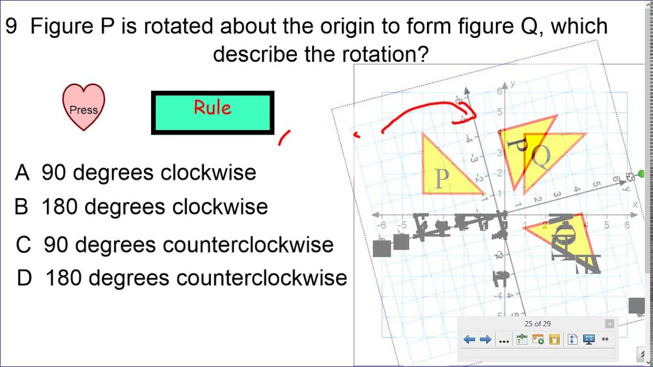 Rotations of Shapes at the Origin - YouTube