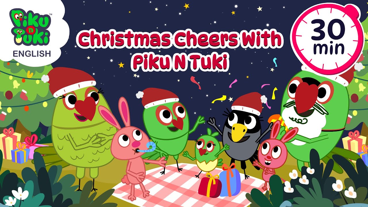 Christmas Cheers with Piku N Tuki🎄 | 30 Minute-Non-Stop Movie 🍿| A ...