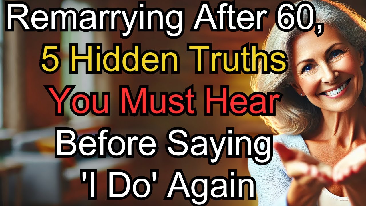 Remarrying After 60, 5 Hidden Truths You Must Hear Before Saying 'I Do ...