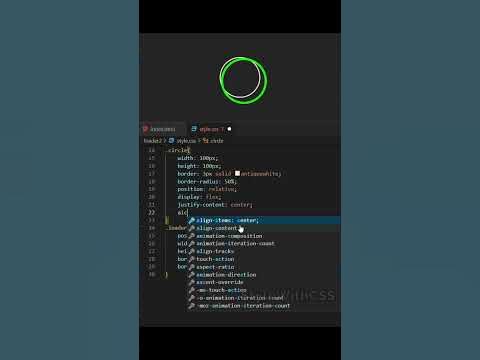 Loading Animation using CSS ⚡| CSS Shorts for beginners #ytshorts #css #webdevelopment # ...