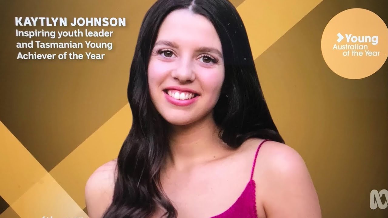 Kaytlyn Johnson, youth leader, achiever of the year and a great singer ...
