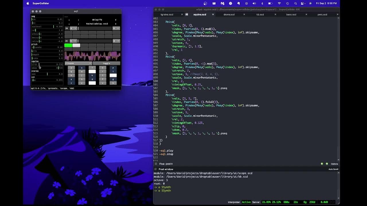 20220902 [SuperCollider] - YouTube