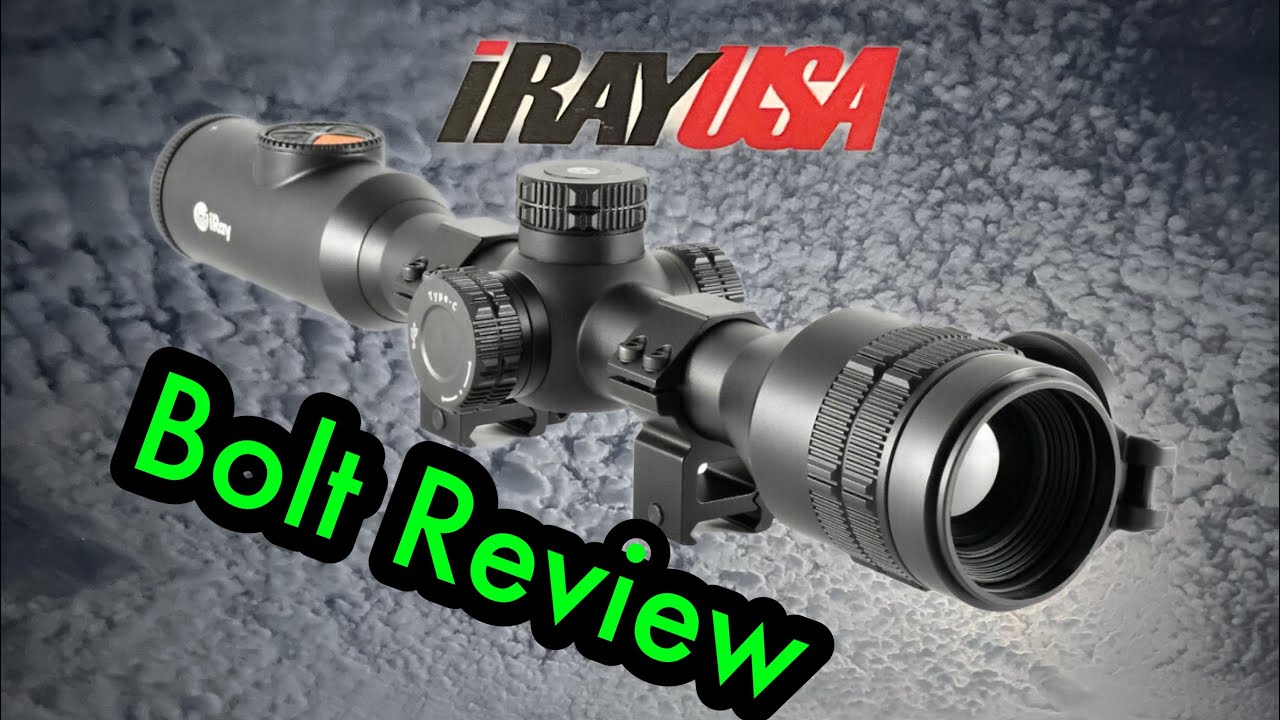 InfiRay bolt by IRay thermal scope review - YouTube