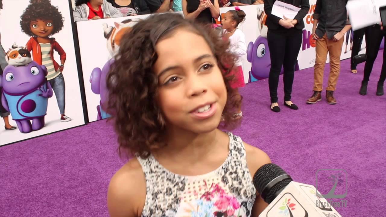 Asia Monet Ray on the HOME Red Carpet - YouTube