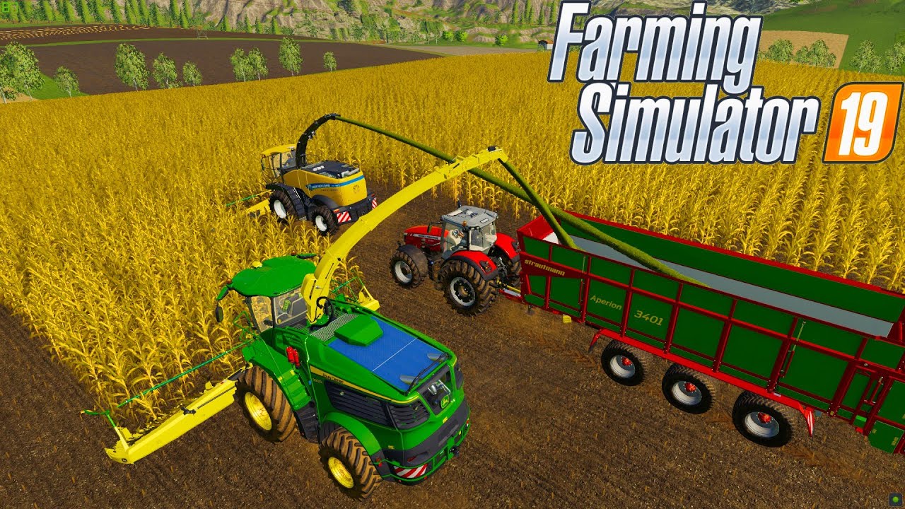 FS19 | 2X SILAGE CUTTER | Timelapse | EP7 - YouTube