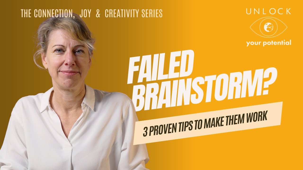 3 tips to make your next brainstorm actually work - YouTube