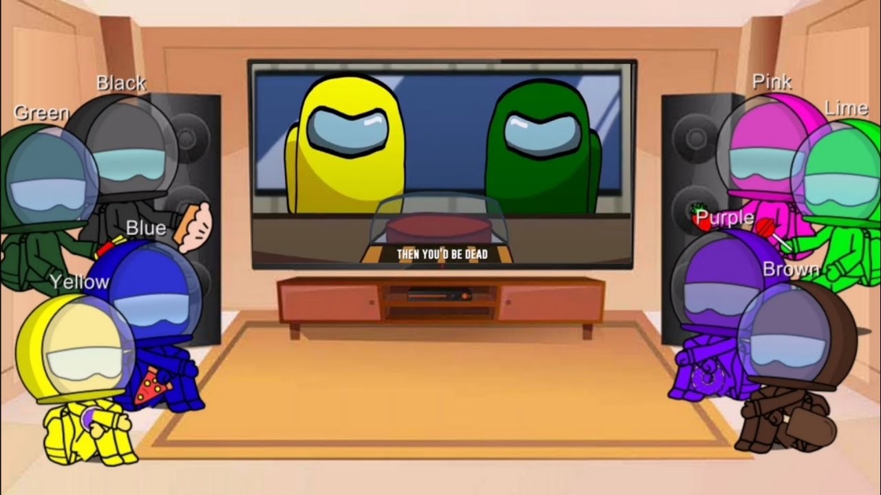 Among Us Reacts To Not The Impostor & Among Us Rap Battle 2 By: NerdOut ...