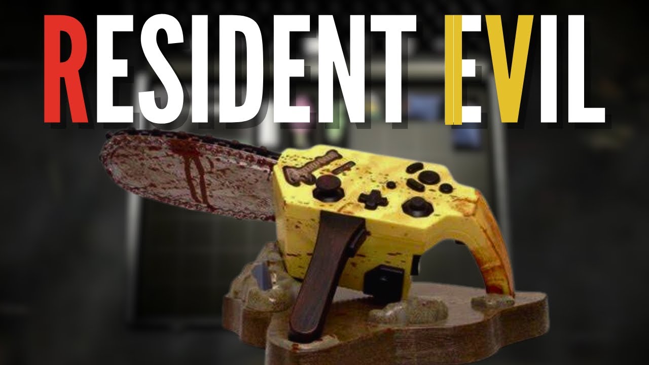 Resident Evil 4’s CHAINSAW CONTROLLER || Resident Evil 4 Remake - YouTube